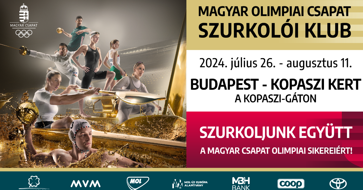 Szurkolj olimpiai bajnokokkal a Kopaszi-gáton! - Drive Magazine
